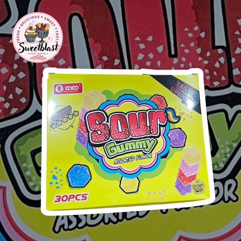 COCO Sour Gummy Assorted Flavors | 30 pcs #Lootbagfiller #Pangtinda ...
