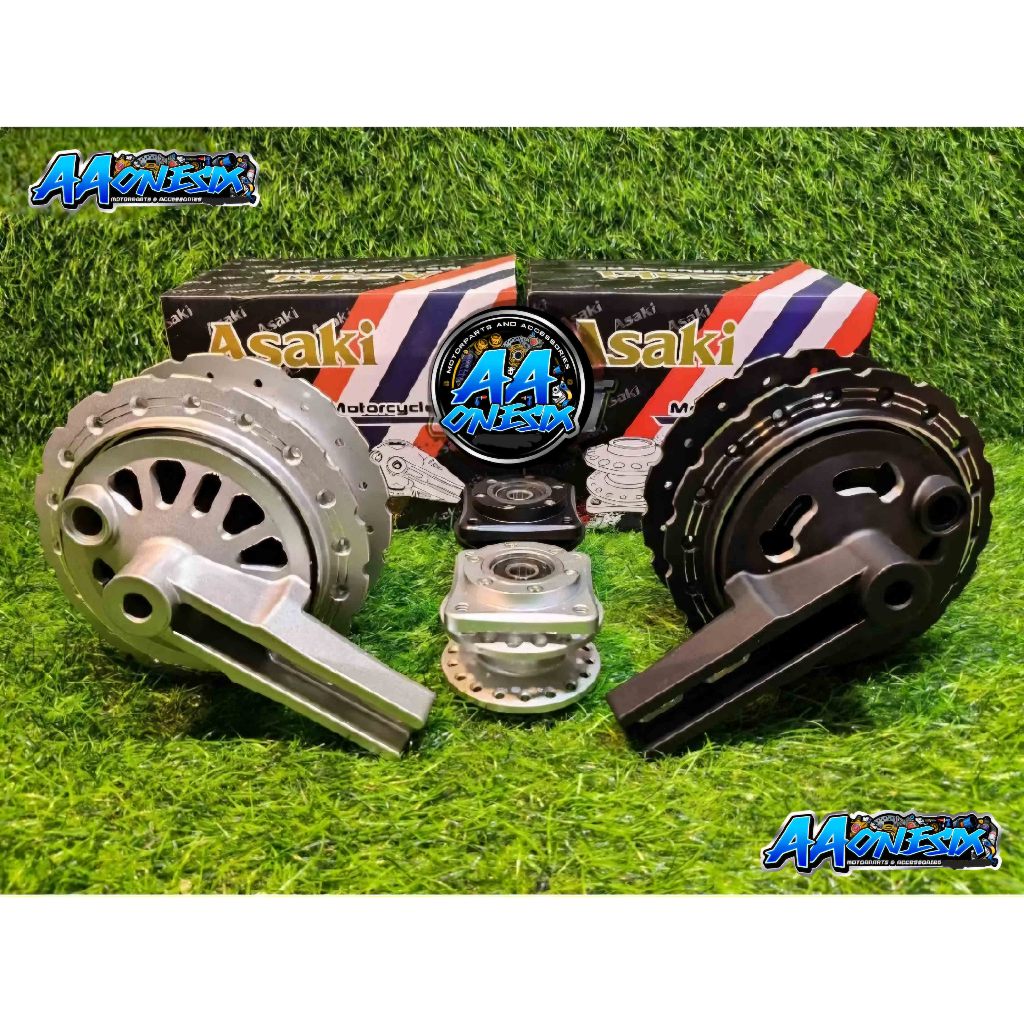 ASAKI LIGHTEN HUB SET GEAR TYPE SMALL HUB FRONT RAIDER 150 / RS 150 ...