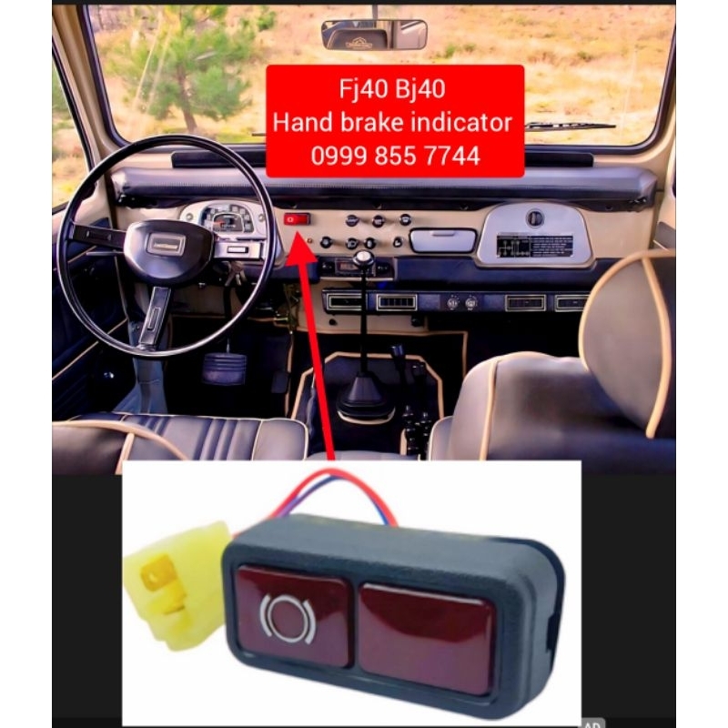 Fj40 hand brake indicator, Genuine Toyota, Bj40 Fj45 Bj45, land cruiser ...