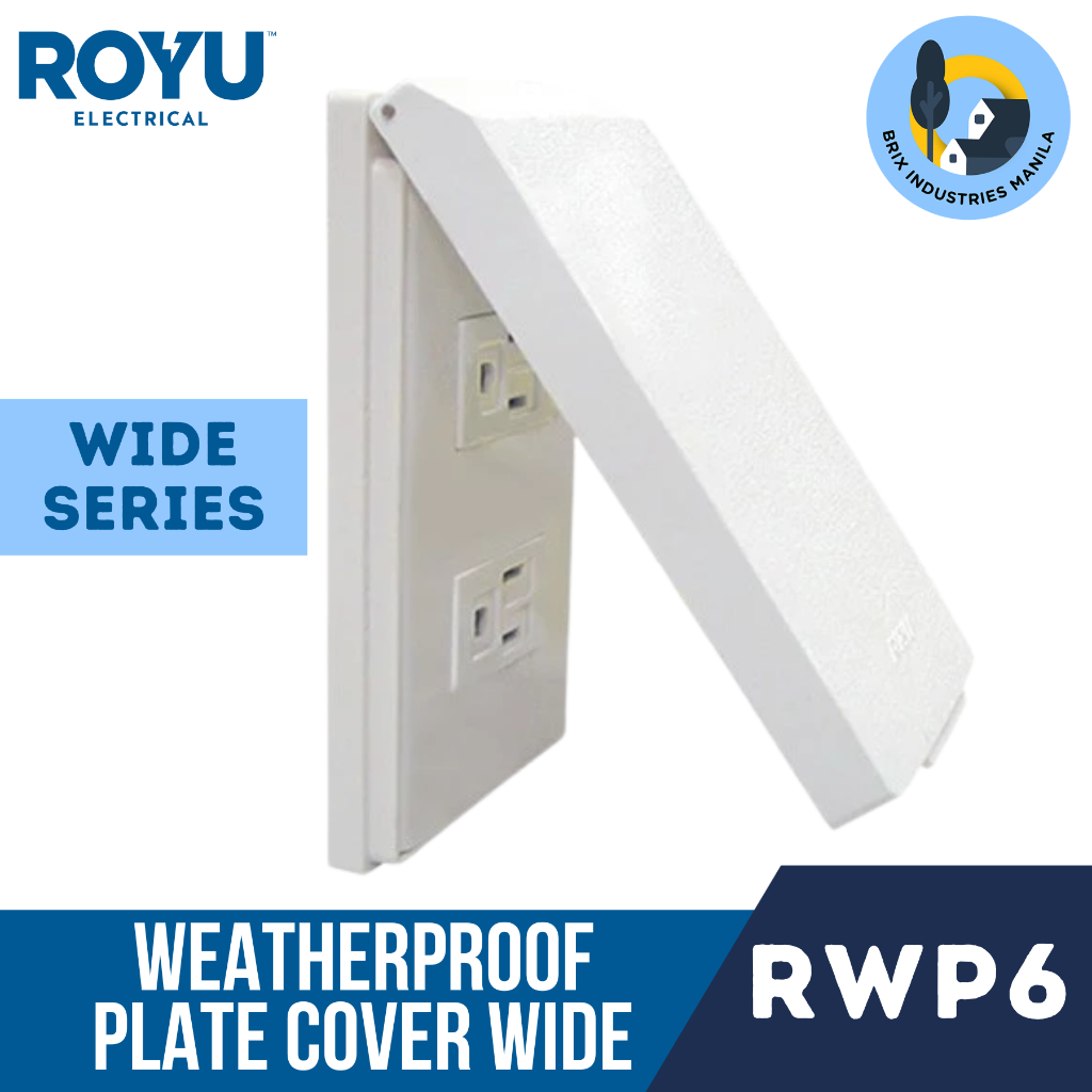 Royu Weather-Proof Plate Cover Wide #RWP6 | Shopee Philippines