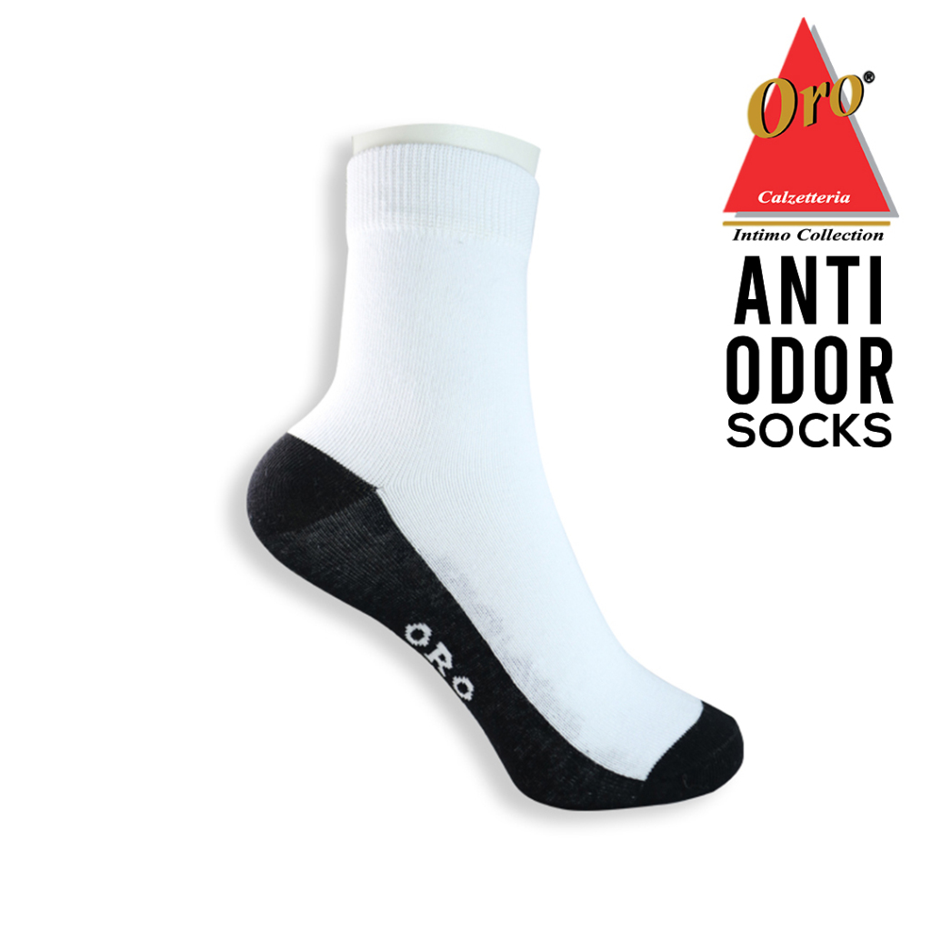 Oro Anti Odor Boys Teens Socks Ages 13-18 3 Pairs | Shopee Philippines