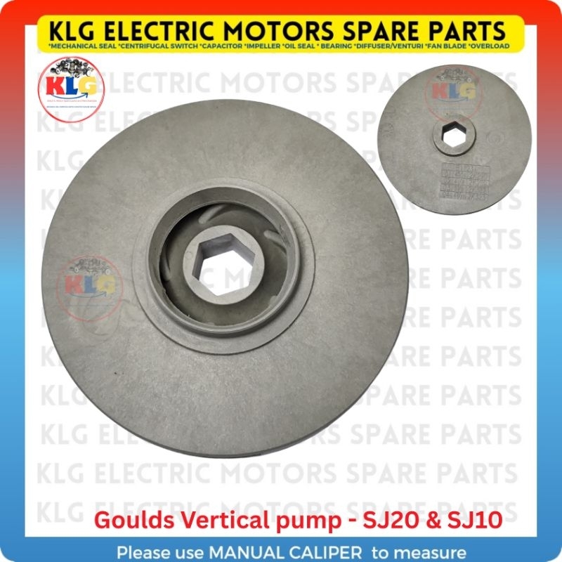 Goulds impeller 2k90 Vertical pump for SJ10 and SJ20 | Shopee Philippines