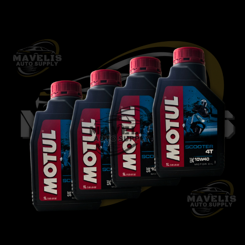 MOTUL SCOOTER OIL 4T SAE 10W40 – High-Performance Fully Synthetic Oil ...