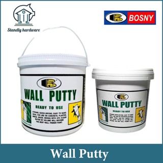 Bosny Wall Putty 0.5kg/1.5kg/5kg Wall Primer Paint Patch Repair Holes ...