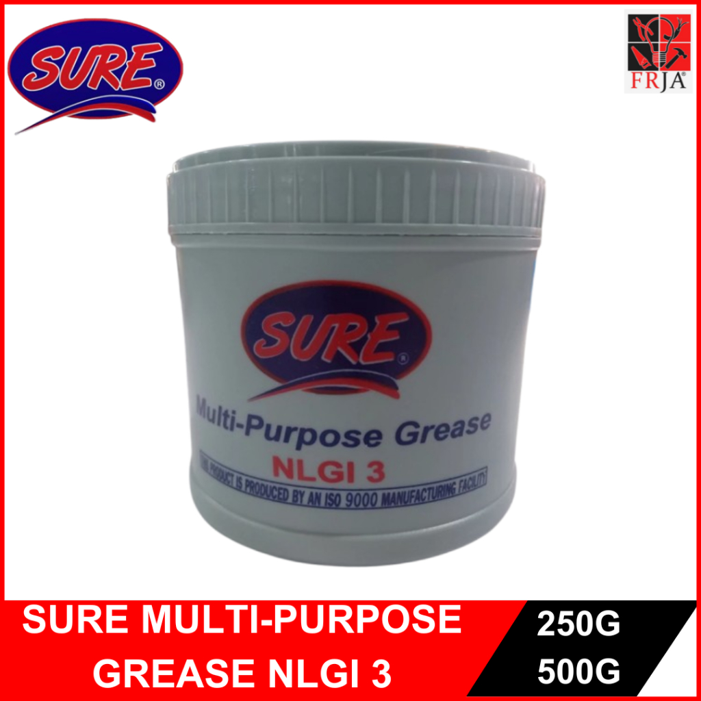 ORIGINAL SURE MULTI-PURPOSE GREASE NLGI 3 (250G) (500G) | Shopee ...