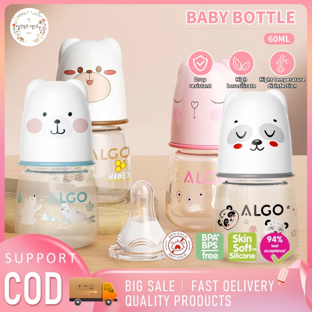 CiCi Baby Bpa Free Feeding Bottle Newborn PP Milk Bottle Formula Breast ...