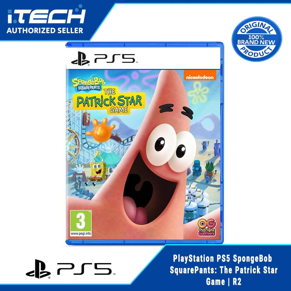 PlayStation PS5 SpongeBob SquarePants: The Patrick Star Game | R2 ...