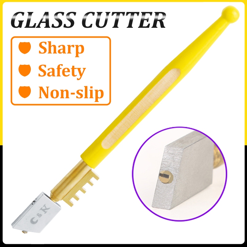 C&K Glass Cutter 182mm Industrial Grade Mirrors Cutter Glass Knife ...