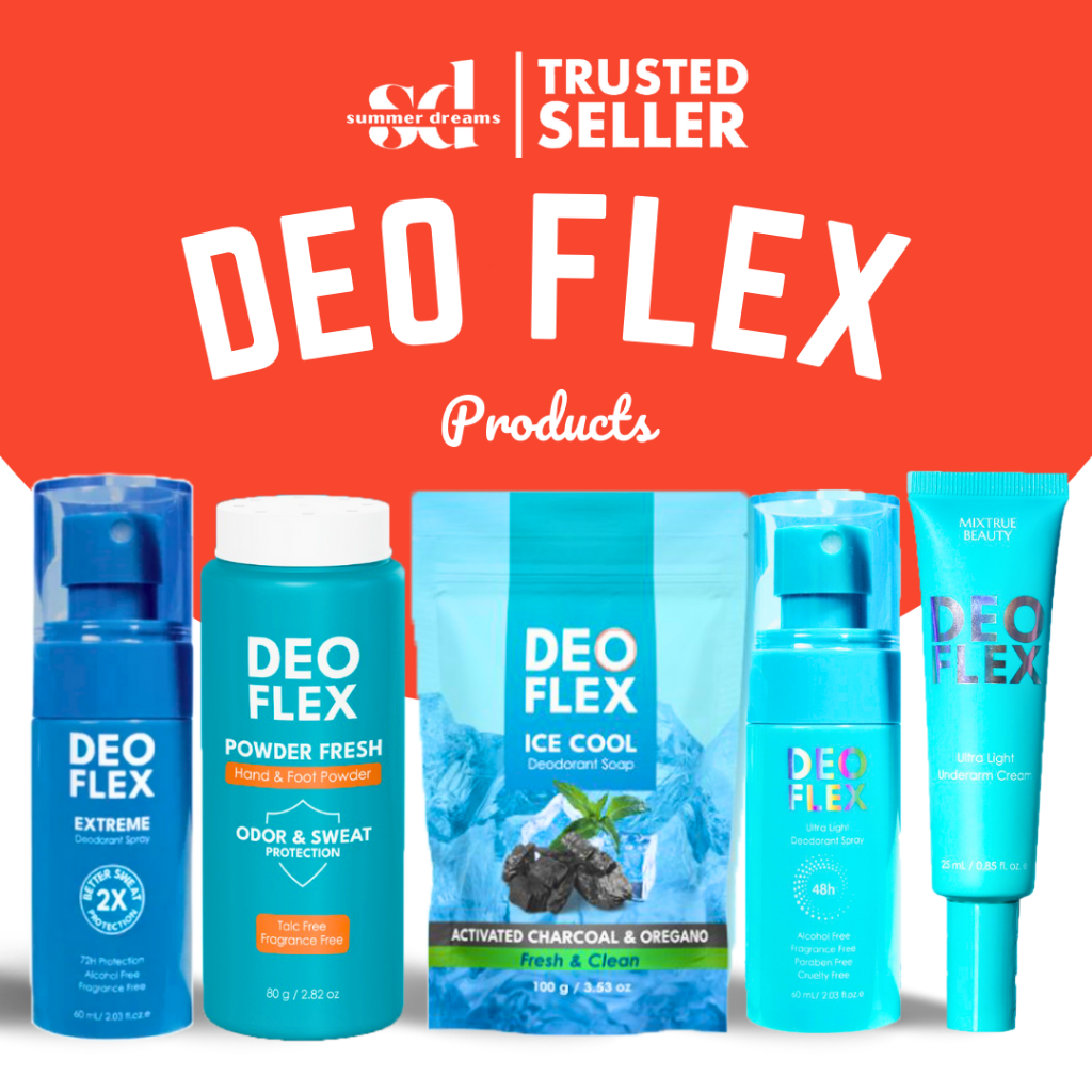 MIXTRUE Deoflex Extreme Deodorant Spray 50ml – Fragrance-Free, Anti ...