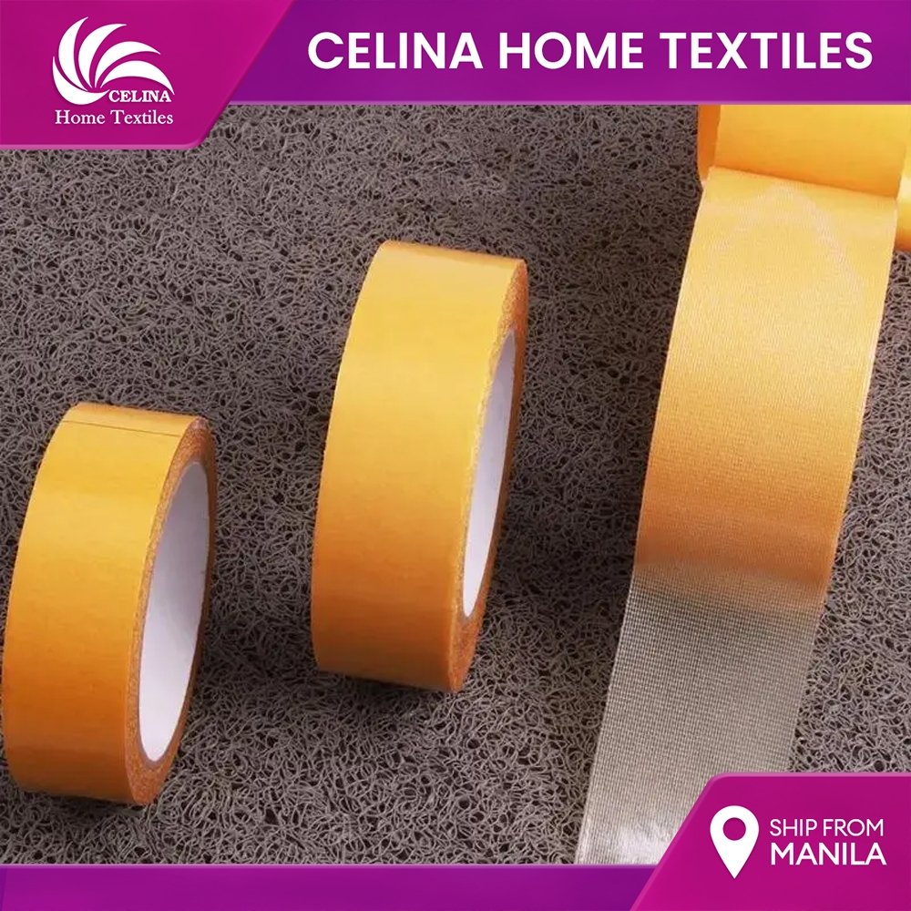Celina 1pc Double Sided Adhesive Tape Grid Fiber Transparent Tape ...