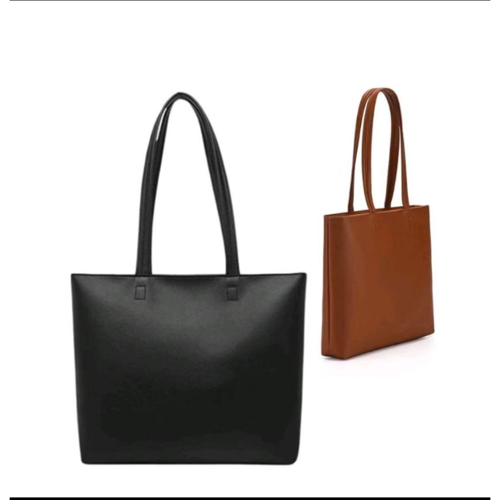 catherine bag#8810 women's leather shopping bag zipper shoulder bag ...