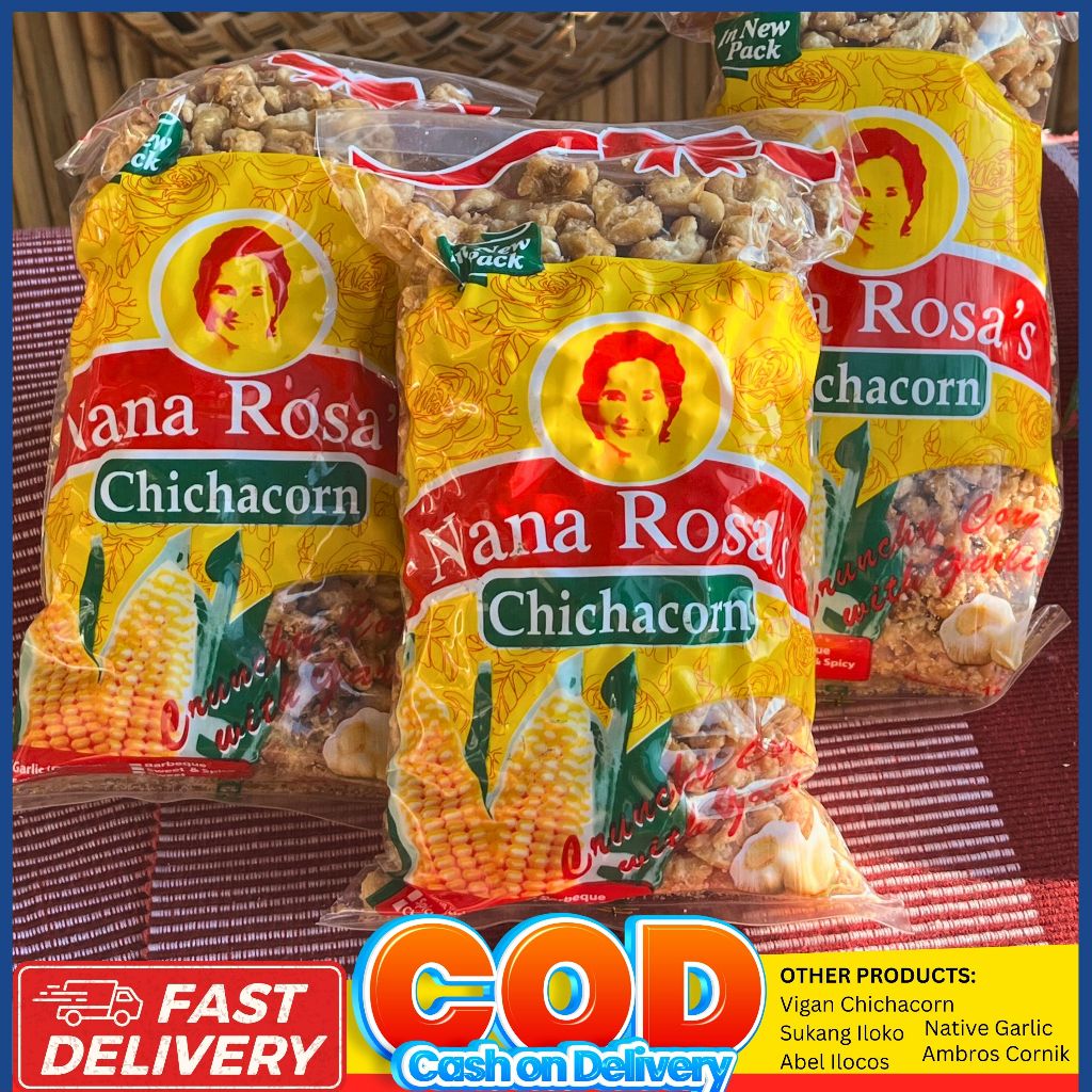 Nana Rosa's Ilocos conik Chichacorn Cornick Vigan Chichacorn Pasalubong ...