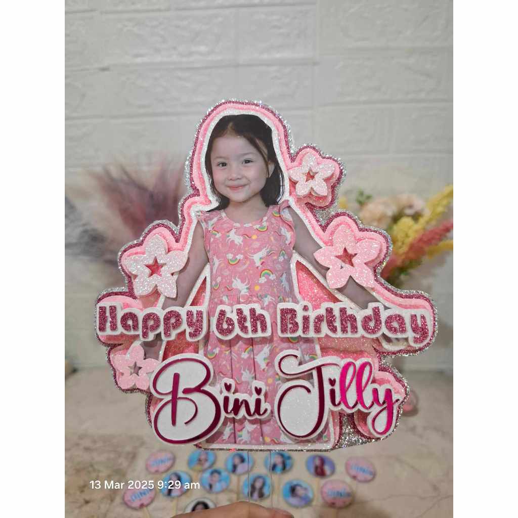 customized bini cake topper cupcake topper mini cake topper | Shopee ...