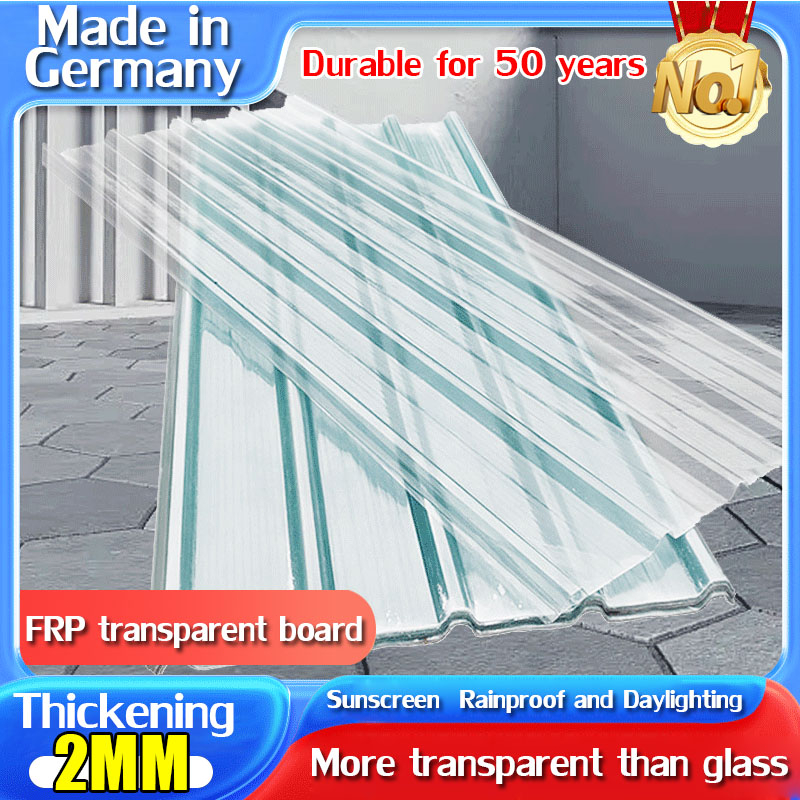 FRP Fiberglass Longspan RIB TYPE FRP daylighting board, sunshade, rain ...