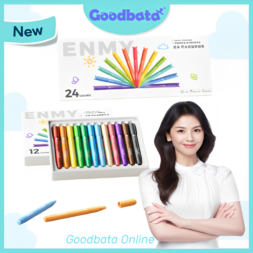 Generic Crayons 12/24/36 Colors Jumbo Capped for Kids and Adults Art ...