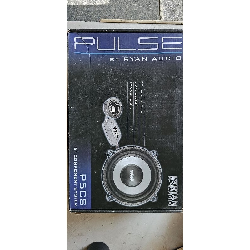 ryan audio speakers separates woofer and tweeter 5 inches 2 way system ...