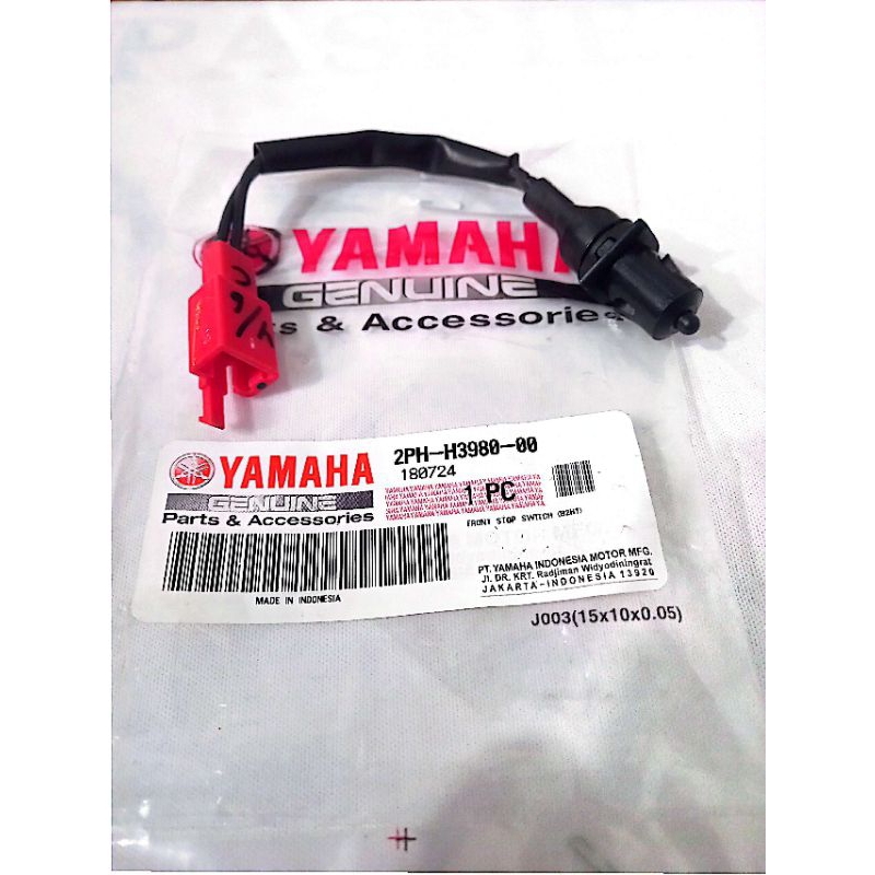 Yamaha Genuine Parts Front Stop Switch ( Right Hand ) For Mio i 125 ...