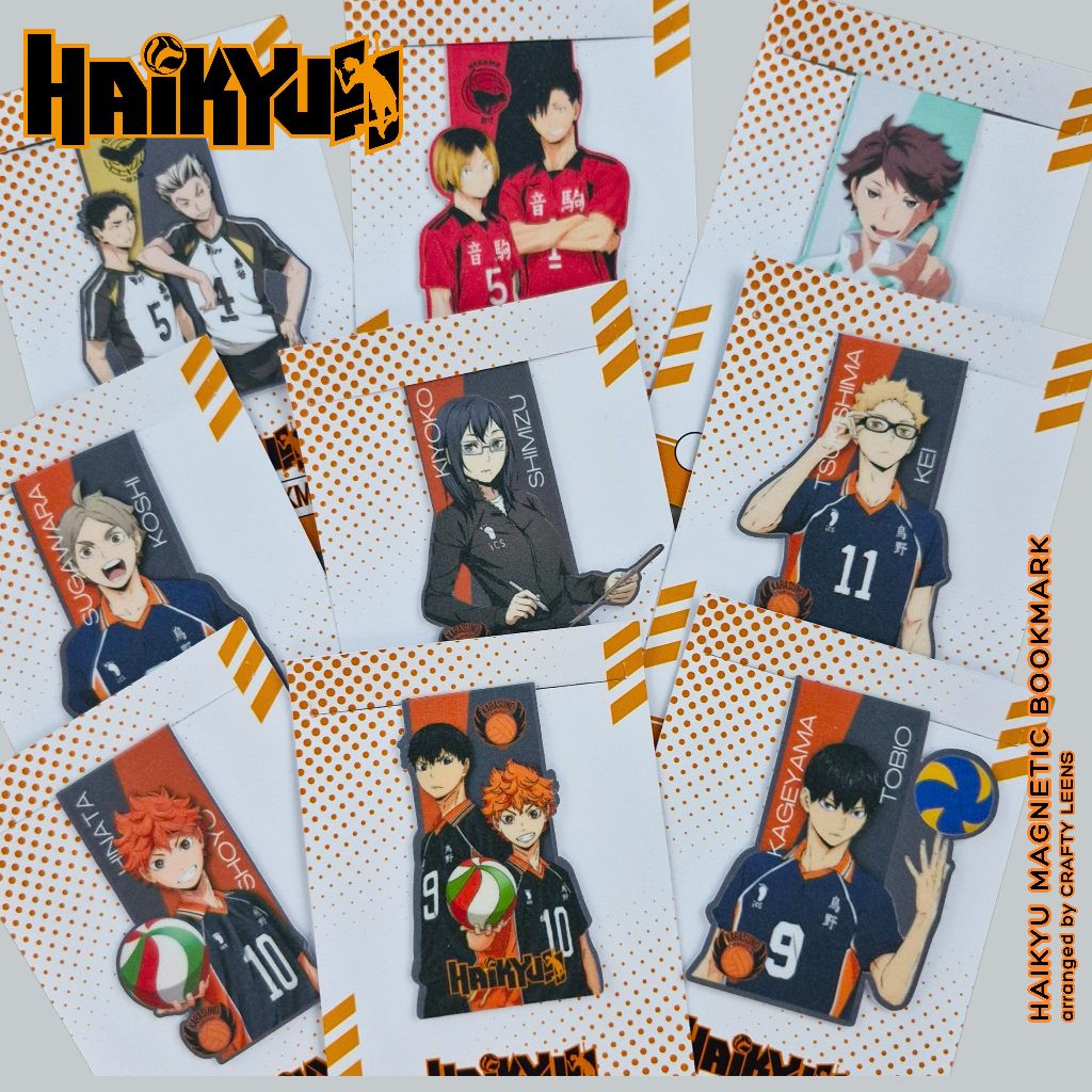 Haikyuu Magnetic Bookmarks [ Anime ] | Shopee Philippines