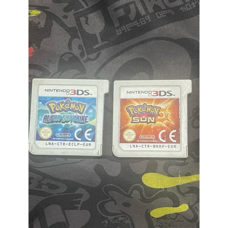 Nintendo 3DS games Pokemon European Version cart only | Shopee Philippines