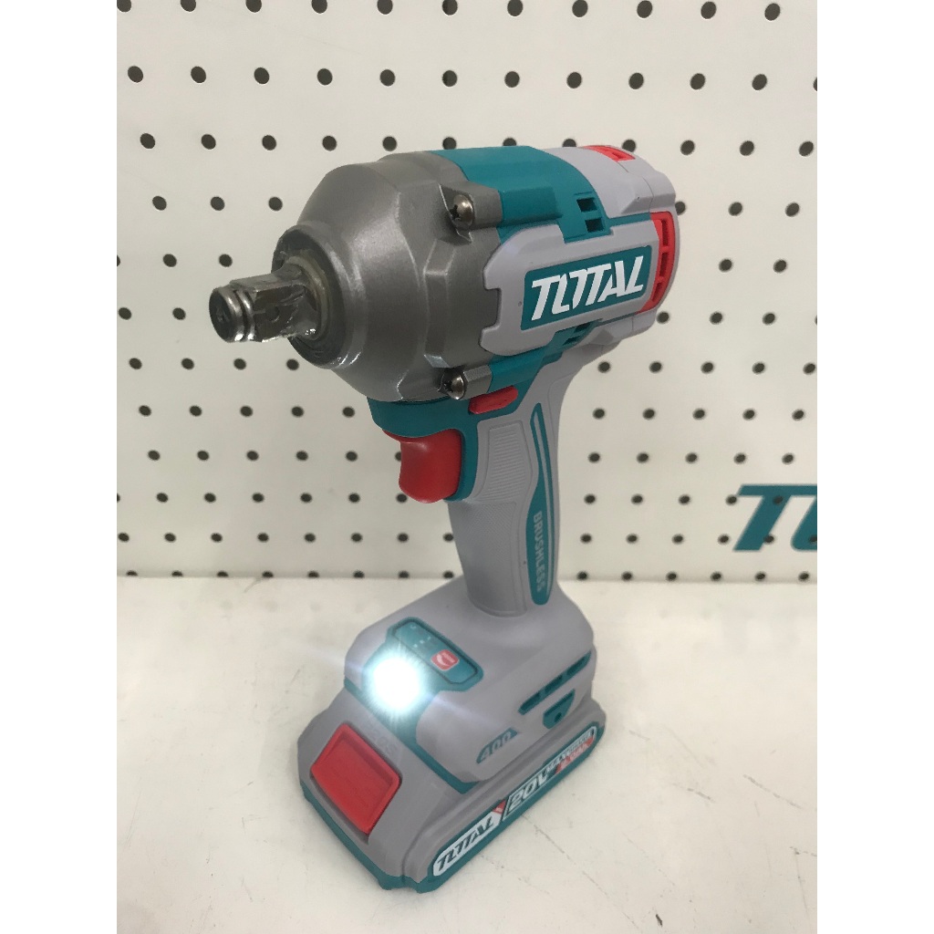 TOTAL Cordless Impact wrench 20V set TIWLI2040 | Shopee Philippines