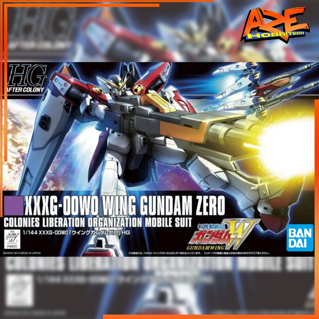 AZE Gundam HGAC XXXG-00W0 Wing Gundam Zero HG Model Kit | Shopee ...