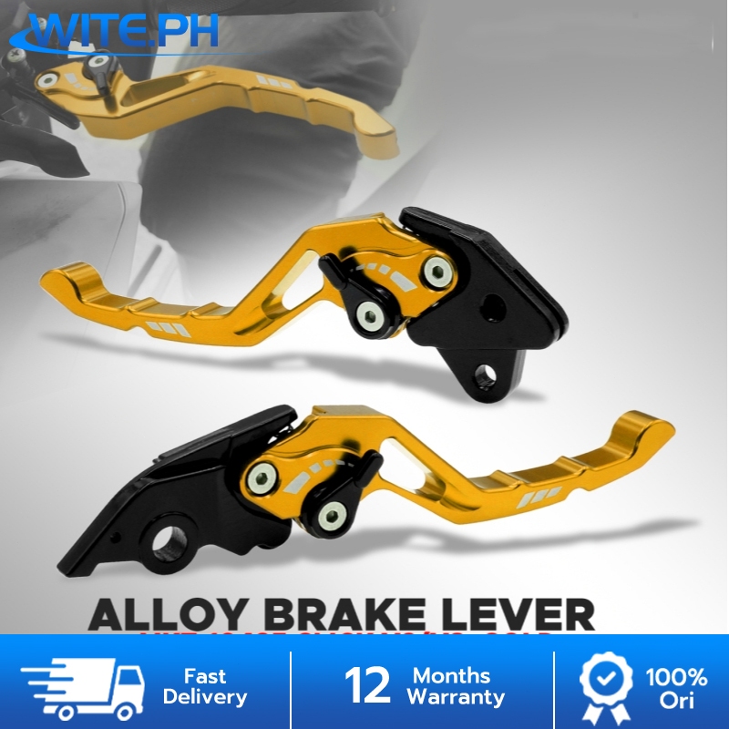 CLICK V2 / CLICK V3 COMBI CNC ALLOY BRAKE LEVER SET FOR HONDA CLICK V2 ...