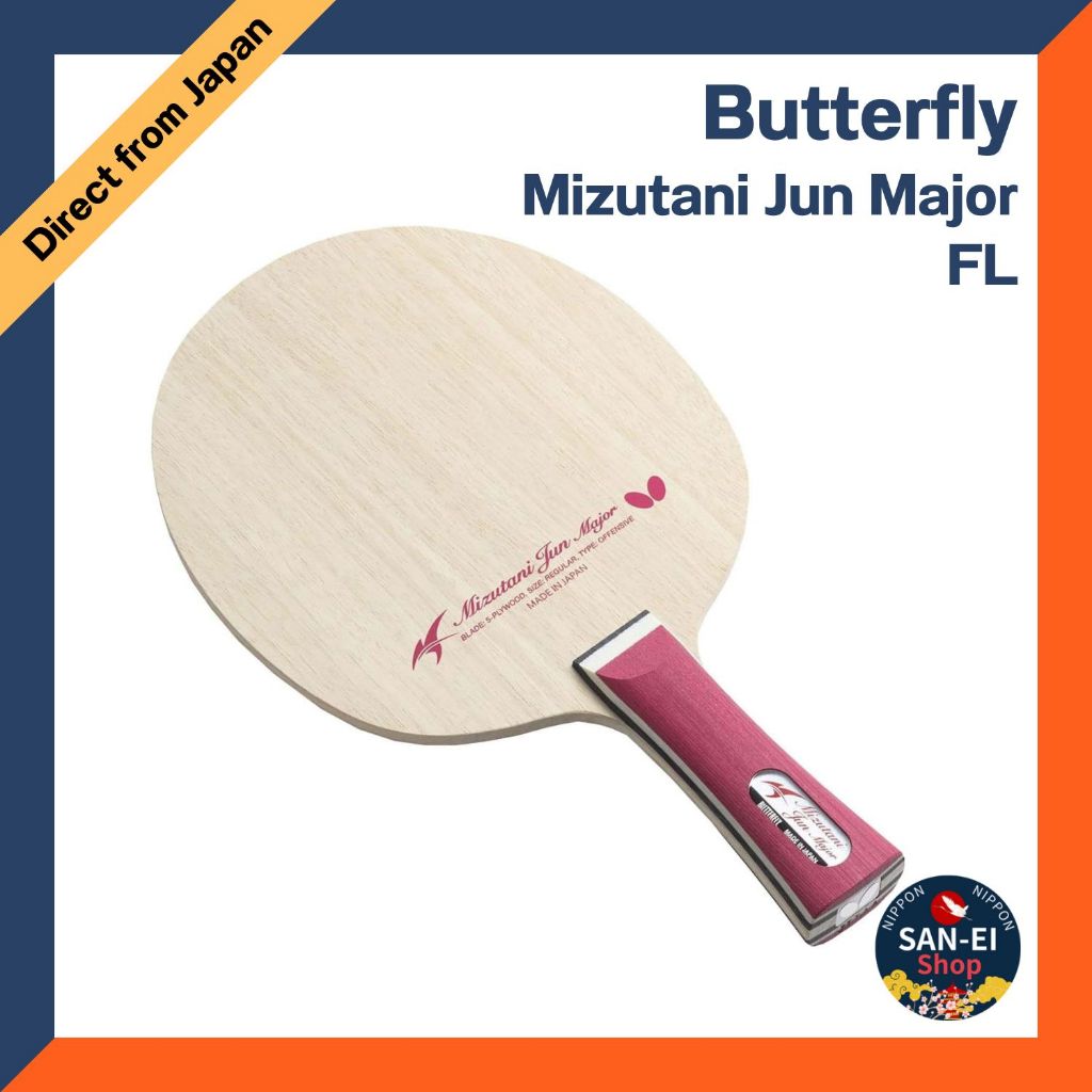 Butterfly Table Tennis Racket Mizutani Jun Major Offensive Shakehand Racket FL 37281【Direct from ...