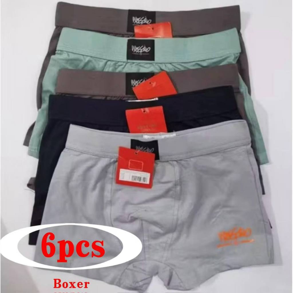 6-pack COD Men's Cotton Boxer Briefs | Shopee Philippines