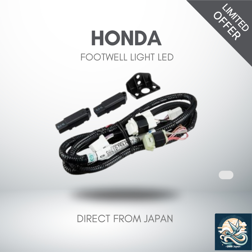 HONDA Genuine Jazz Footwell Light (Blue/White) Illumination 08E10-T5A ...