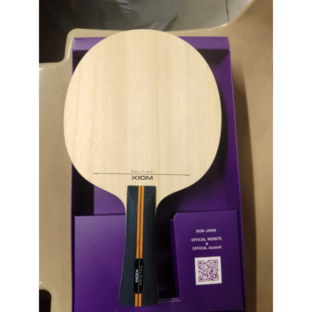 Authentic Xiom Paltida Offensive Table Tennis Blade 5 ply All-wood Pingpong Racket | Shopee ...