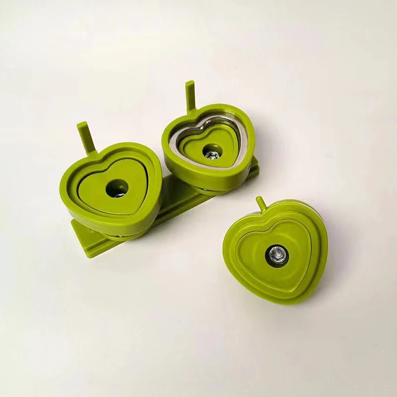 57*53mm Heart shape button badge making machine badge maker mould ...