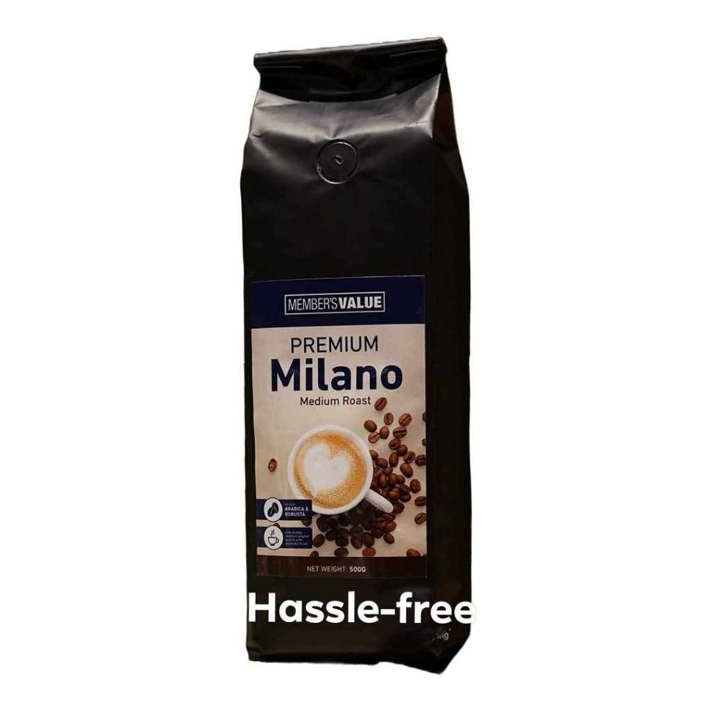 MEMBER'S VALUE PREMIUM ITALIAN DARK ROAST/PREMIUM MILANO MEDIUM ROAST (500g) | Shopee Philippines