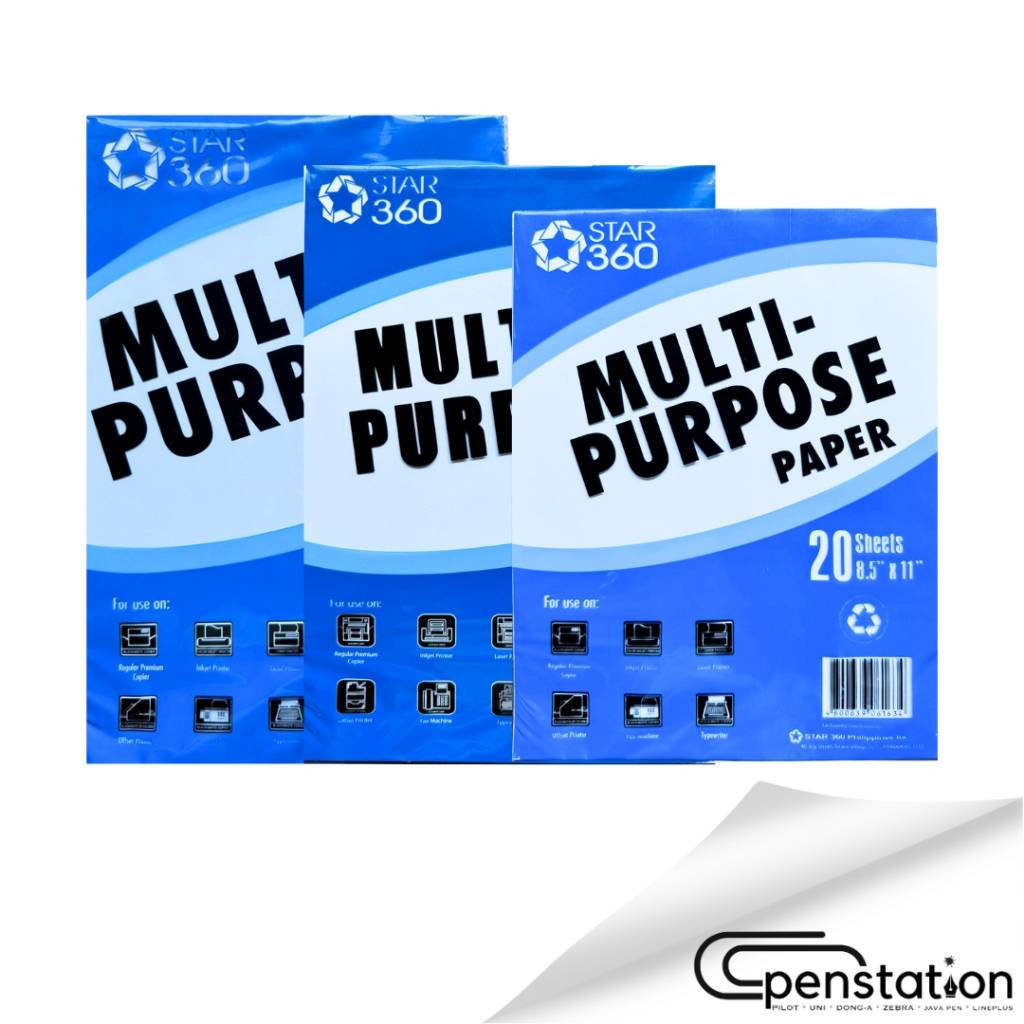 Multi-Purpose Copy Paper 70gsm Repack by 20Sheets | Shopee Philippines