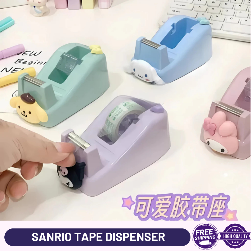 Cute Tape Dispenser for Desk | Weighted Base Non-Slip Holder | Office ...