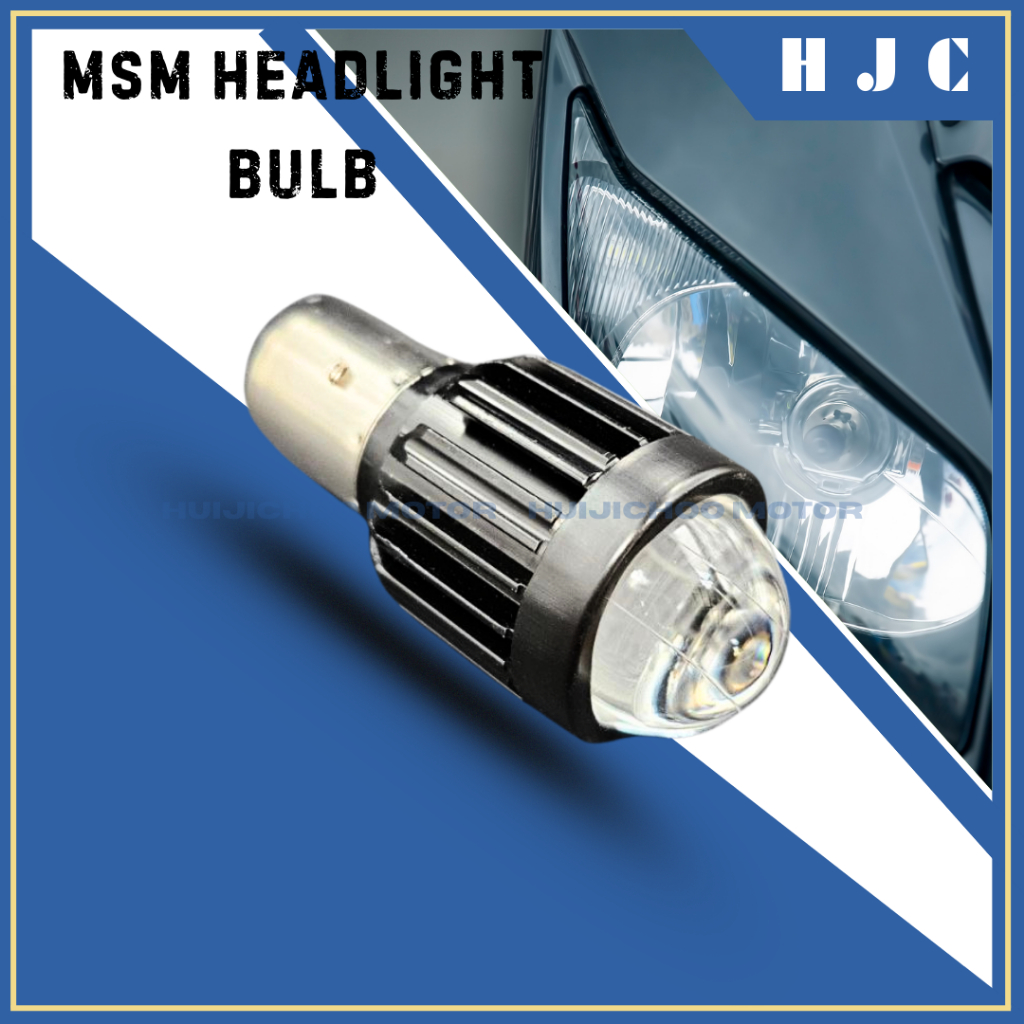 MSM motorcycle headlight bulb for stx bright light 12V QUALITY | Shopee Philippines