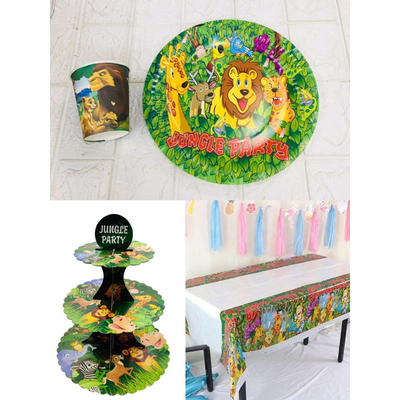 Safari disposable Party Theme | Shopee Philippines