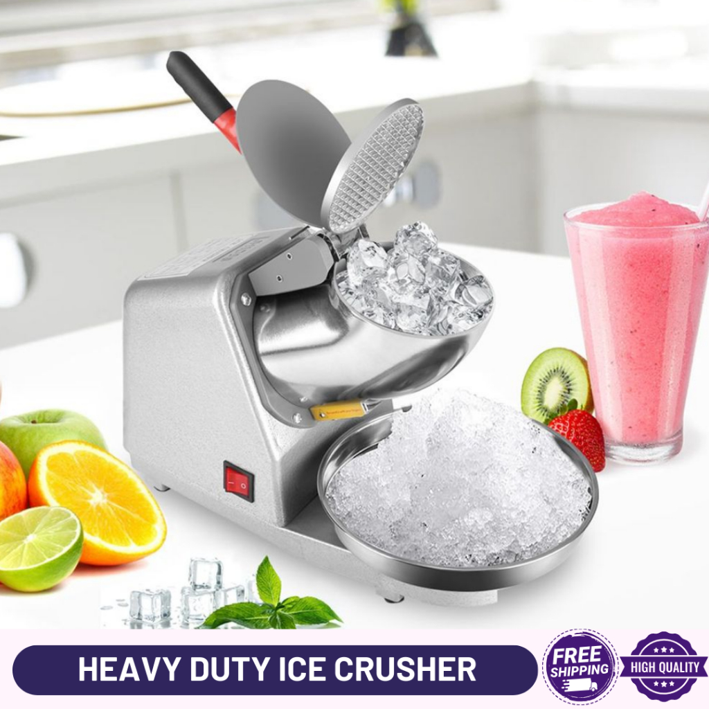 Ice Electric Crusher Machine Ice Shaver Easy Mabilis Pandurog ng Yelo ...