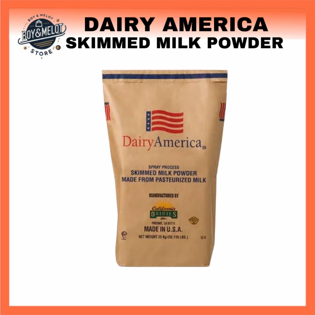 Dairy America Skimmed Milk Powder (repack 250g, 500g, 1000g) | Shopee ...