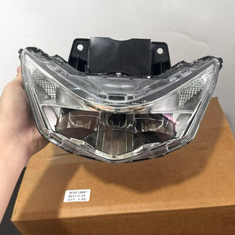 HONDA BEAT FI V3 HEADLIGHT ASSEMBLY PLUG AND PLAY | Shopee Philippines