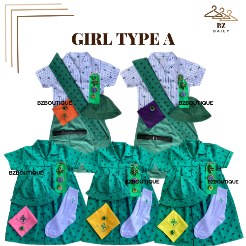 Type A Complete Set of Scouting Uniform | Twinkler Star Junior Senior ...