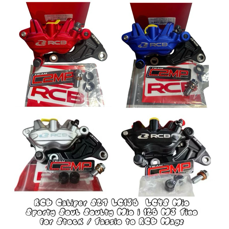 RCB Caliper S27 LC135 LC4S Mio Sporty Soul Soulty Mio i 125 M3 Fino for ...