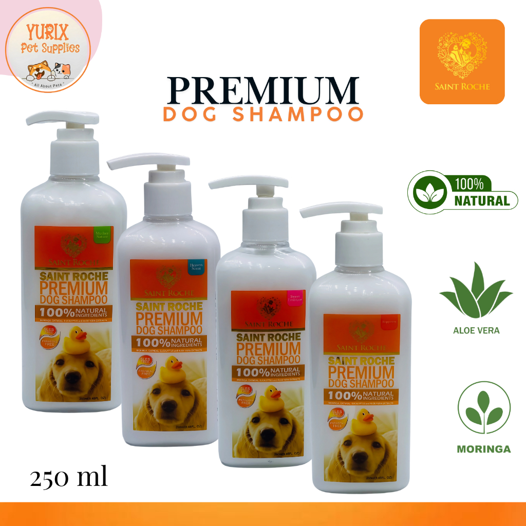 SAINT ROCHE Premium Dog Shampoo 250ml | Shopee Philippines