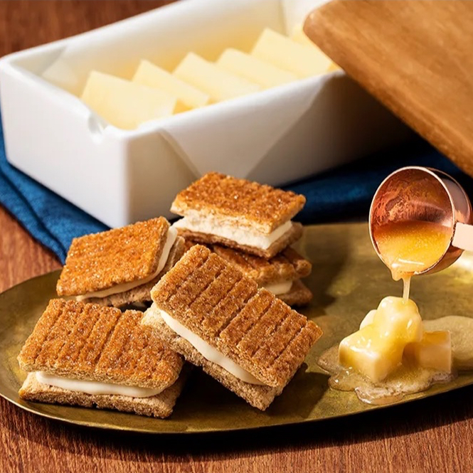 SUGAR BUTTER TREE Fermented Caramelized Butter Cereal Sandwich Haneda ...