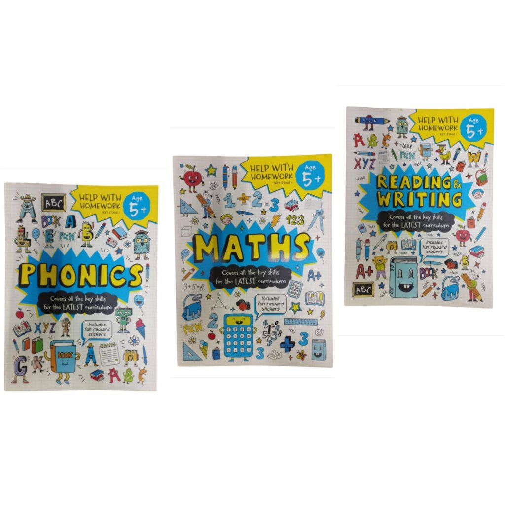 HELP WITH HOMEWORK WORKBOOK (AGE 5+) | Shopee Philippines