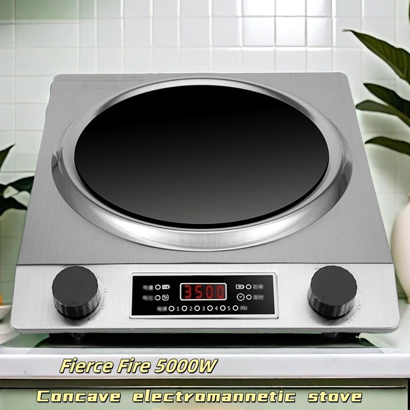 Concave induction cooker high power induction energysaving inverter ...