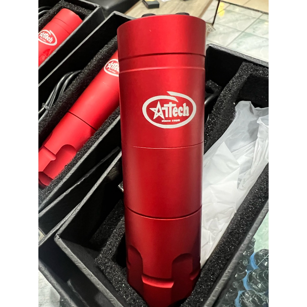 Artech Tattoo Pen Type Machine Cartridge built-in Battery (RED ...