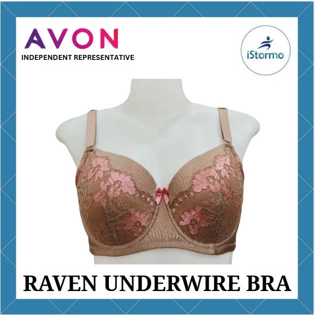 AVON Raven Underwire Full Cup Lace Bra | Shopee Philippines