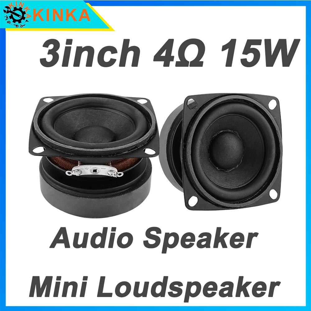 subwoofer 3 inches 4Ω 15W bass speaker 3 inch bass speaker Midrange ...