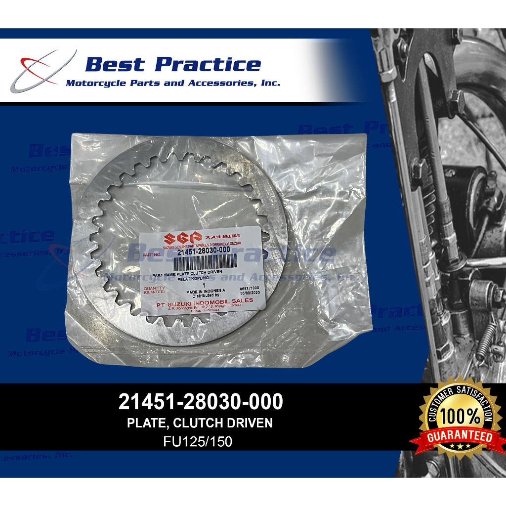 SGP CLUTCH PLATE Gixxer 150 Raider 150 Carb FI GSX-S150 GSX-R150 ...