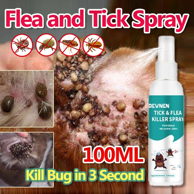 SENLOVE Garapata Remover For Dog Tick And Flea Spray Pet Insecticide ...